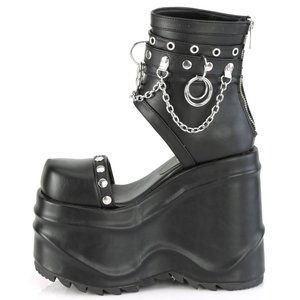 Shoes | Gothic Wedge Platform Ankle Boots | Poshmark